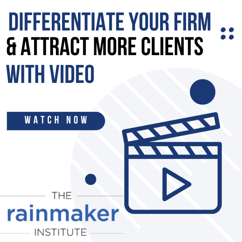 Law Firm Training | The Rainmaker Institute